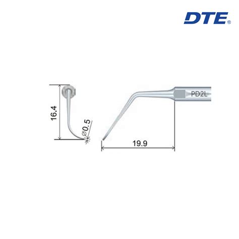 Dte Satelec Compatible Perio Scaler Tip Pd2l F2 Medical Supplies