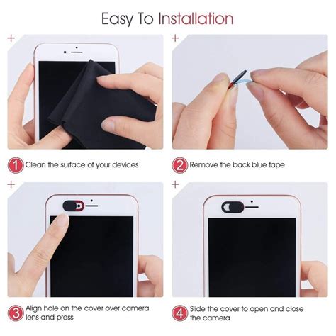 Webcam Cover Ultra Thin Web Camera Cover Slide Fo Grandado