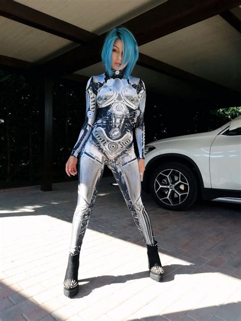 Robot Costume Women Cyberpunk Costume Adults Sexy Robot Etsy