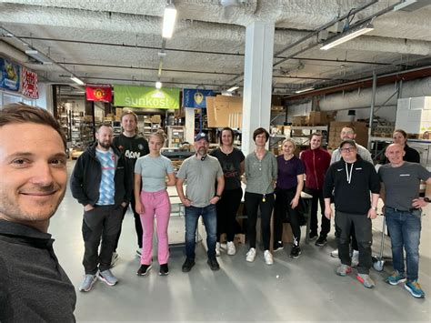 Trond Nordeide På Linkedin Kjekt Med Besøk Hos Økogrossisten Av Vår Nye Konsernsjef 💚🍏