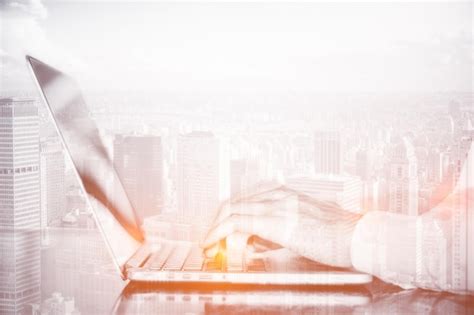 Premium Photo Businessman Using Laptop