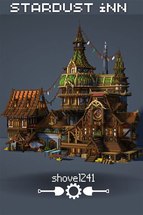 Get More From Shovel241 On Patreon Minecraft Steampunk Minecraft Blueprints Minecraft Designs