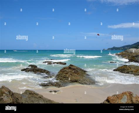 The Coast Of Phuket Island Consists Of Sandy Beaches In Between Rocky