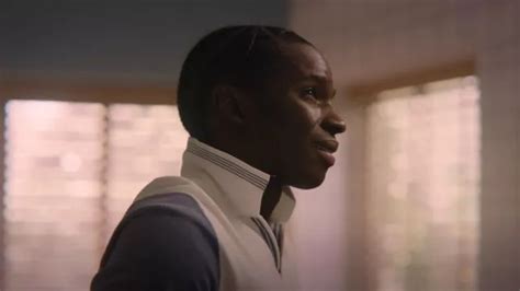 Reiss Shark Open Col­lar Tipped Po­lo Shirt Worn By Jackson Marchetti Kedar Williams Stirling