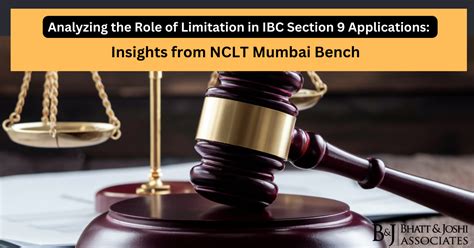 Limitation Period In IBC Proceedings Analyzing The Role Of Limitation In Section 9 Applications
