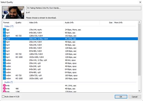 Is 15fps Available For 240p Youtube Issue 5830 Yt Dlp Yt Dlp GitHub