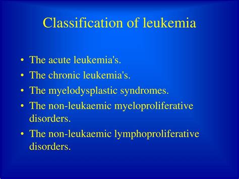 Ppt Introduction To Leukemia Powerpoint Presentation Free Download Id 420625