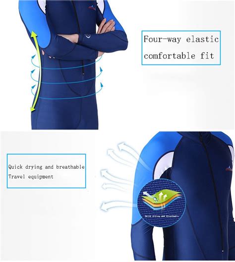 Mens Full Body Wetsuit Men Snorkeling Surfing Scu Vicedeal