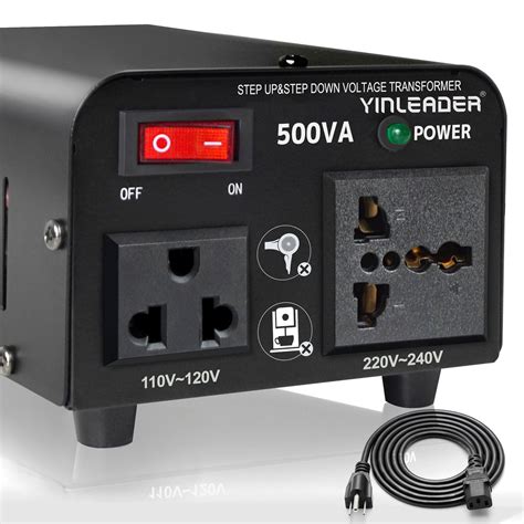 Yinleader 500w Voltage Transformer Power Converter110v To 220v 220v