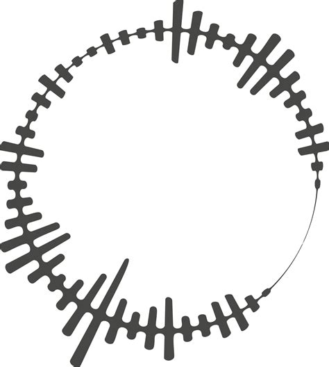 Circle Audio Wave Circular Music Sound Equalizer Abstract Radial