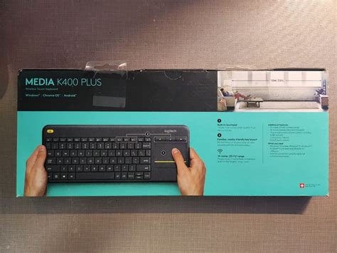 bnib logitech k400 plus keyboard computers and tech parts and accessories computer keyboard on