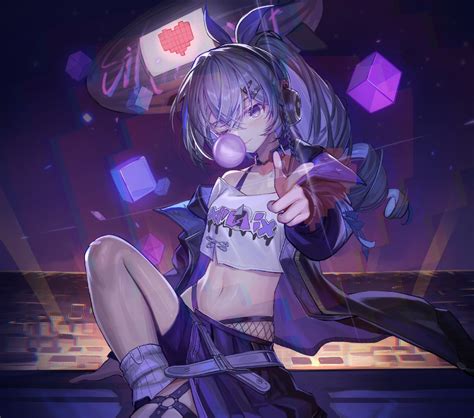 Silver Wolf And Silver Wolf Honkai And 1 More Drawn By Wangmou