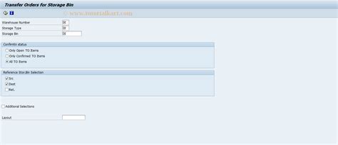 Lt26 Sap Tcode Transfer Orders For Storage Bin
