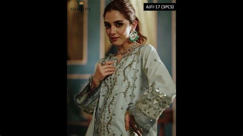 Fasana E Ishq Eid Luxury Lawn Collection Shop Now Ajfi 17 Youtube