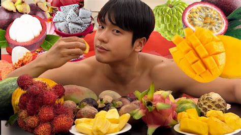 99년생 헬창의 열대 과일 먹방 생에 처음 먹어보는 과일 총집합🥭죽기전 꼭 먹어봐야한다는 천상의 맛이라는데 과연 Youtube