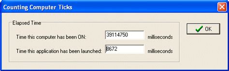 C Builder Tutorials Tick Counter