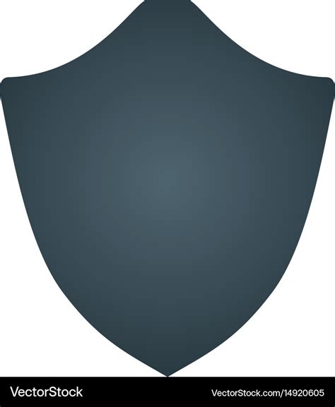 Security Shield Emblem Royalty Free Vector Image