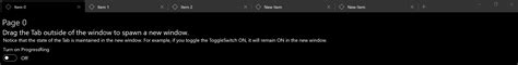 tabview tab closing animation not as good as chromium edge · issue 1511 · microsoft microsoft