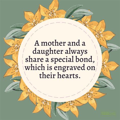 Mother And Daughter Bond Quotes