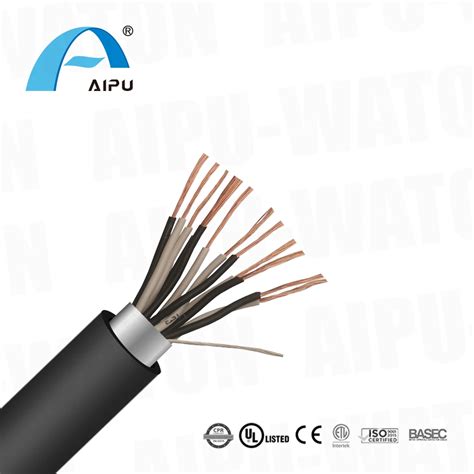 Flexible Cable Electrical Wire Overall Screened Instrumentation Cable For Intrinsically Safe