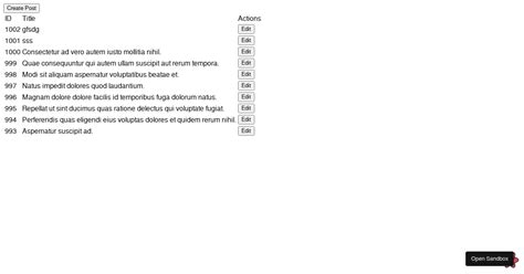 React Markdown Examples Codesandbox