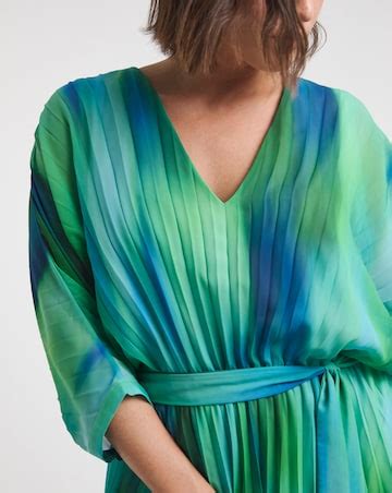 Joanna Hope Ombre Pleated Dress Simply Be