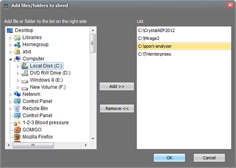 Free File Shredder Erase And Shred Files Folders Drives On Windows
