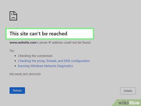 How To Fix This Site Cant Be Reached” In Chrome And More