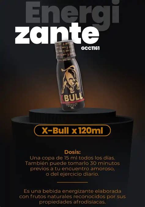 Potenciador Masculino Sex Bull Xbull X 120ml 8 Usos Rappi