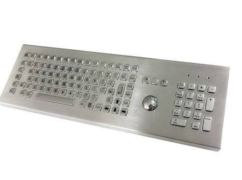 Industrial Metal Keyboard With Numeric Keypad