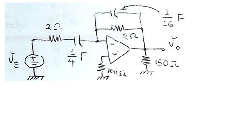 Solved For The Circuit Shown Determine A Pole And Zero Chegg Com