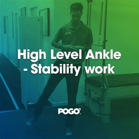 High Level Ankle Rehabilitation Pogo Physio Gold Coast