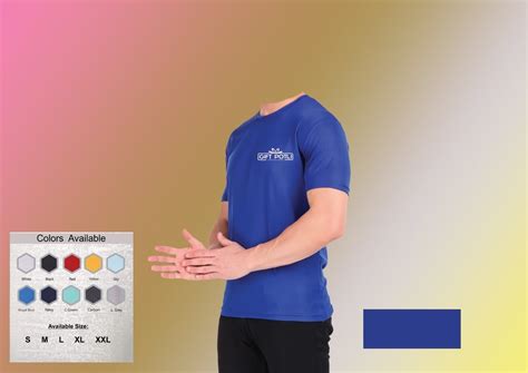 Plain Polyester 100 Pp 100 Gsm Round T Shirt At ₹ 100 Piece In Ghaziabad Id 2851111562291