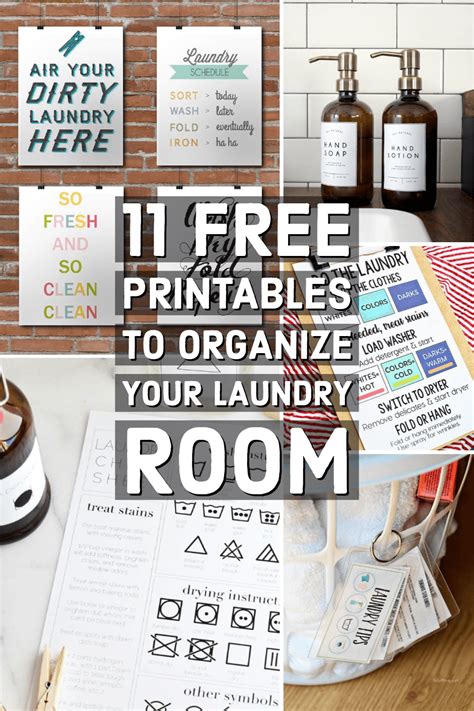 Printable Laundry Labels