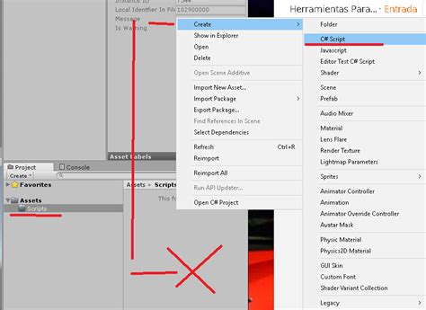 Herramientas Para Desarrollar Videojuegos En Español Creando Un Script En Unity 5