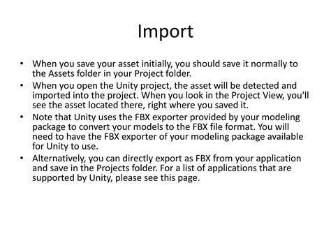 Unity Basics Pptx