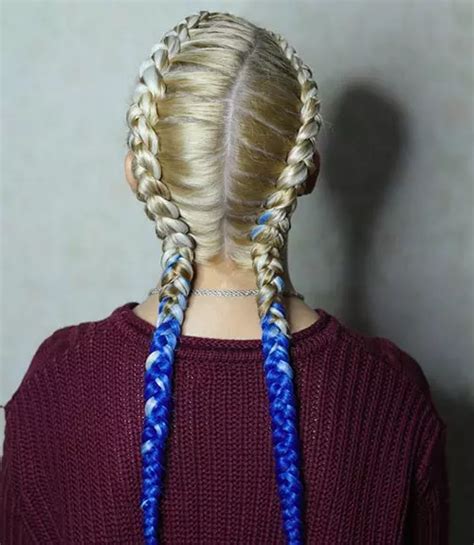 Inverted Braid With Weave Inverted Braid With Weave