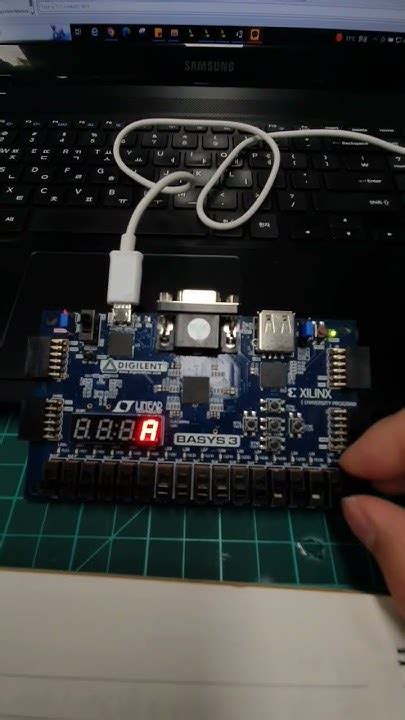 Fpga Basys3 Seg74bit 0~f Youtube