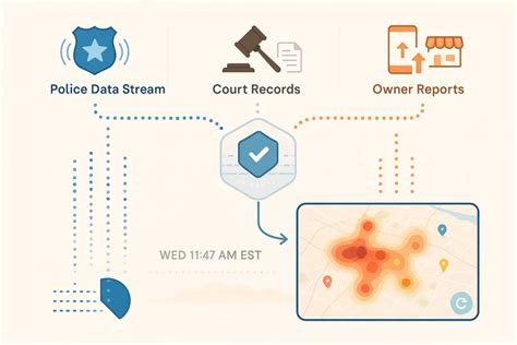 Grease Theft Map For Fl Ga And Nj State Report A Theft