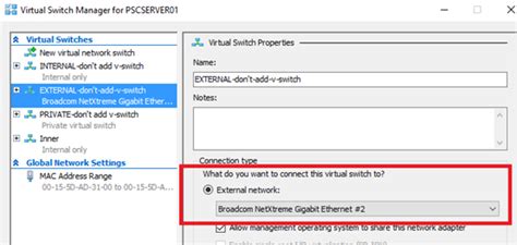 Hyper V Networking Problem Microsoft Qanda