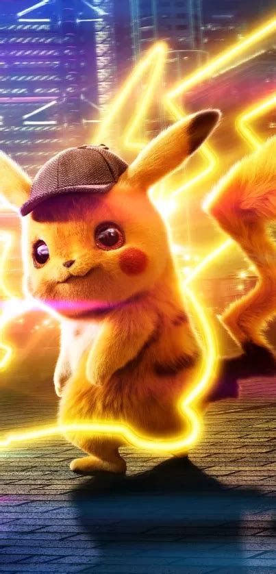 Dynamic Lightning Pikachu Wallpaper Free Download