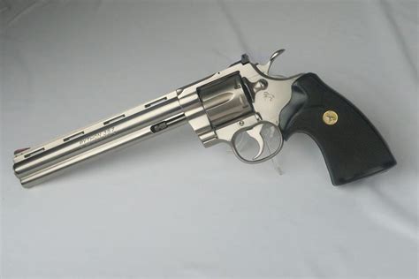 Minty Colt Python Stainless Finish In Barrel Legacy Collectibles