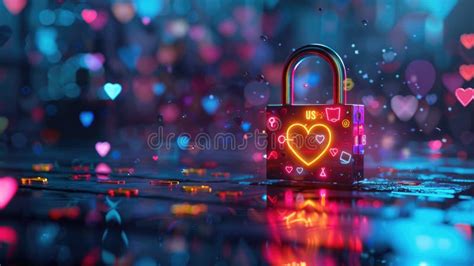 Digital Padlock Unlocks Releasing Joyful Icons On A Computer Desktop Symbolizing Secure Access