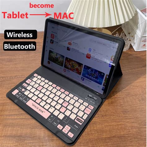 Keyboard Case For Infinix Xpad 11 Inch 2024 X1101 Magnetic Keyboard Bluetooth Auto Wake Up Flip