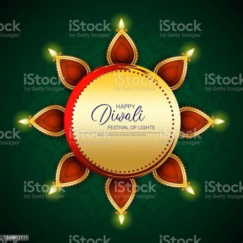 해피 디왈리 장식 디야 램프와 랑골리와 조명 다채로운 배경의 축제 공휴일에 대한 스톡 벡터 아트 및 기타 이미지 공휴일