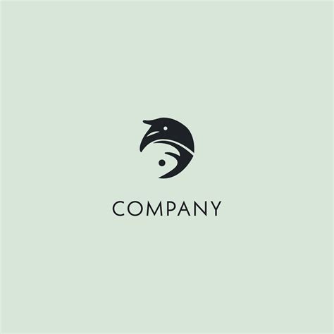 Bird Minimal Logo Design Template 16834448 Vector Art At Vecteezy