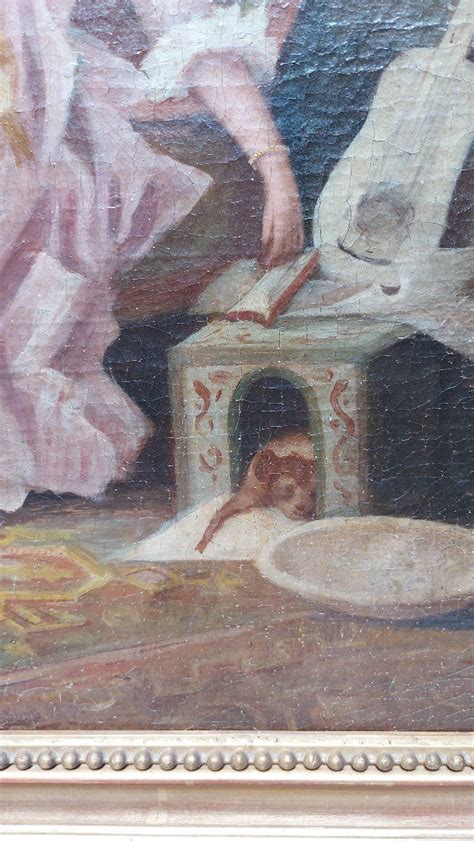 Proantic Romanticism And Classicism Interior Scene Late 18th Century