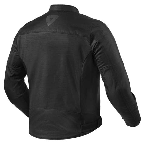 REVIT Eclipse Jacket Zwart Doorwaai Motorjas Heren RAD