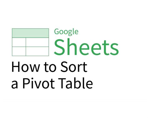 How To Sort A Pivot Table In Google Sheets Step By Step Dickson C