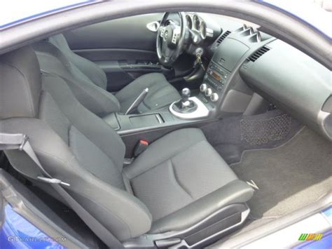 Carbon Black Interior 2006 Nissan 350z Coupe Photo 78486428